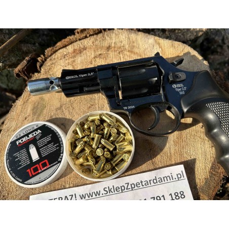 Rewolwer Hukowy 6mm Alarmowy Bez Zezwolenia Ekol Viper 2.5” .22L