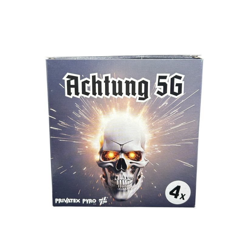 Petardy Hukowe ACHTUNG 5 GRAMÓW - 4 sztuki 20G NEC