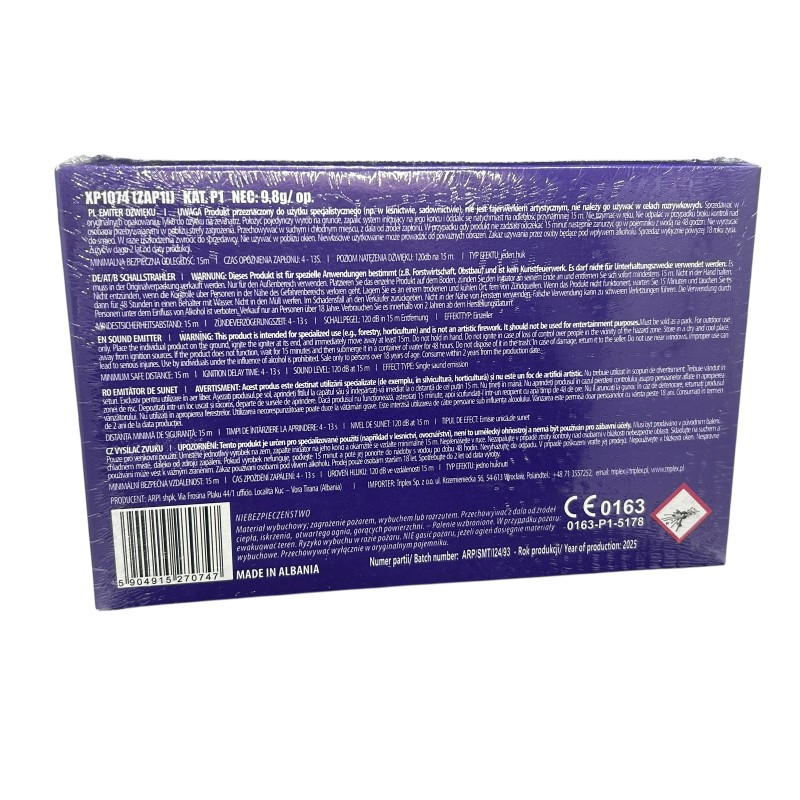 Petardy Hukowe Sigma Bulldog XP1074 – Emiter P1 (10 szt.)